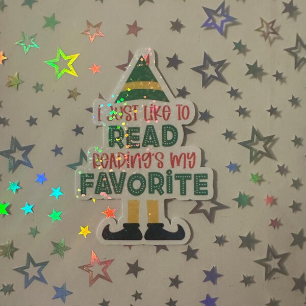 I Love to Read Reading's My Favorite Sticker, Reader, Kindle Sticke ...
