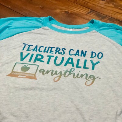 Teachers Can Virtually Do Anything SVG Cut File Vinyl Decal for ...