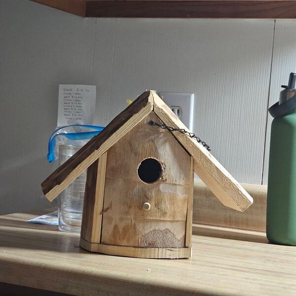 Handmade Simple Bird House - Etsy