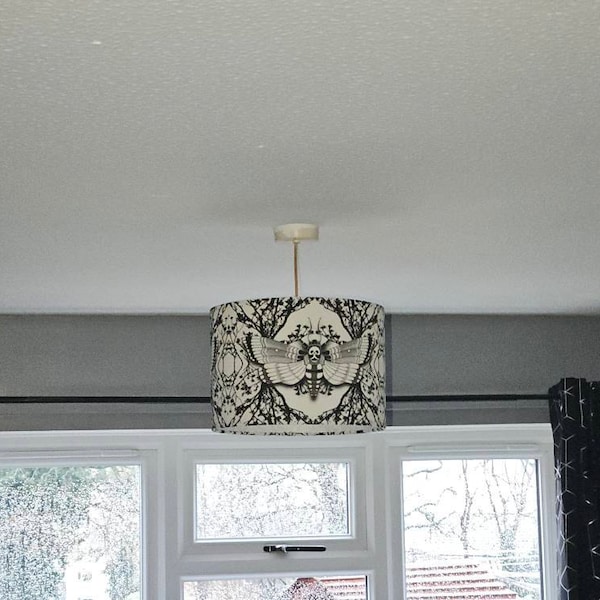 Peacock Chalice Victorian Gothic Lamp Shade, Choose Colour Elegant ...