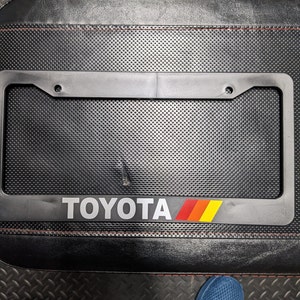 Student Driver License Plate Frame Jdm Kdm Safe Driving Decal Driving ...