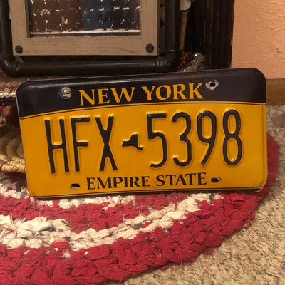 License Plate Pick Your State All Authentic License Plates Real License ...