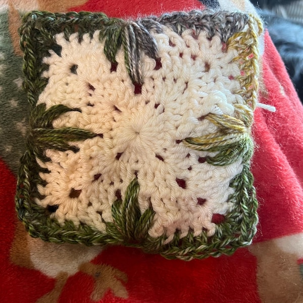 Crochet Maple Leaf Granny Square Pattern by Mushyy - Instant PDF ...