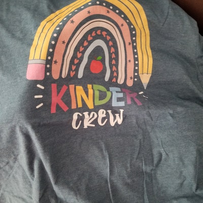 Kinder Crew Shirt, Kinder Squad, Kinder Team, Kindergarten Teacher ...
