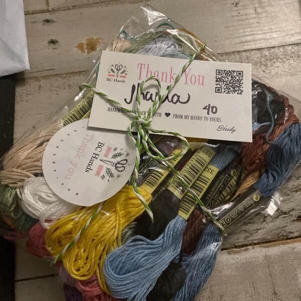 DMC 24 Skeins Pack - Shades of Red - Red Thread - Pack of 24 - - Etsy