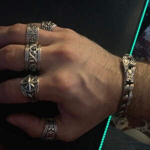 Oval Signet Ring Champion Number 1 Ring Sterling Silver | Etsy