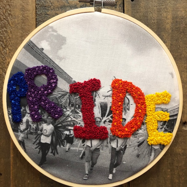 Pride Embroidery Kit Embroidery Kit for Beginners Learn Hand Stitch Diy ...