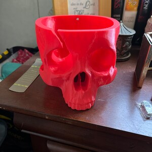 Skull Yarn Bowl 3D Printed Yarn Knitting Crochet - Etsy