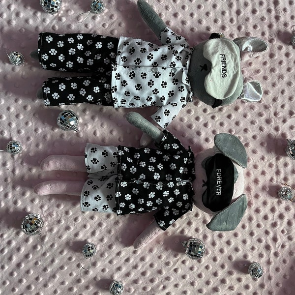 Doll Pyjama PDF Sewing Pattern and Tutorial - for Studio Seren Stuffed ...