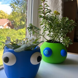 Pikmin Planter Pots 3D Printed - Etsy
