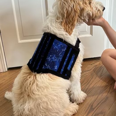 Dog Vest Template How to Make a Dog Vest Drop Vest Pattern Working Dog ...