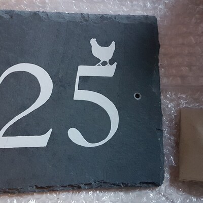 Hand Painted Slate House Signs Slate House Sign Slate - Etsy UK