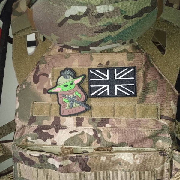 Baby Grunt 2.0 Tactical PVC Patch - Grogu Baby Yoda - Mandalorian ...
