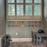 Number Set Numbers 1-10 Wall Decals Children Wall Art Classroom Decor ...