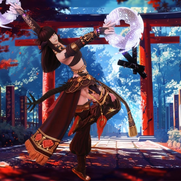 Final Fantasy XIV Static Portrait Commission - Etsy