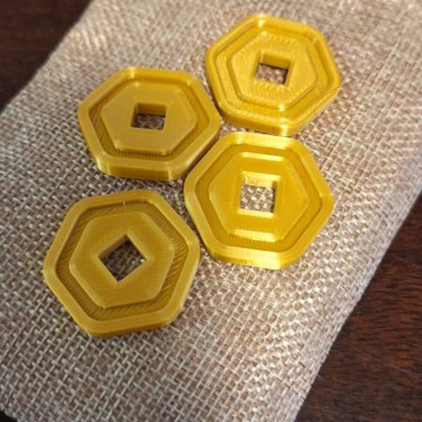 Roblox Robux Coins: Double-sided Gaming Party Favors and Gifts - Etsy