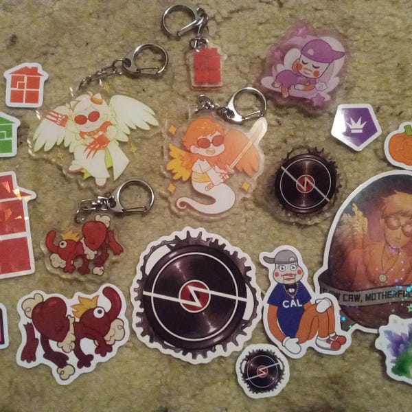 Homestuck - Smuppets 1.5 Inch Double Sided Acrylic Charms - Etsy