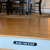 Vintage Mind the Step Sign Old Antique Style Front Door/business Plaque ...