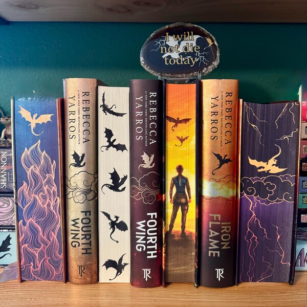 Pre- Order - Obsidian Bookends - Book Quote Bookends - Throne of Glass ...