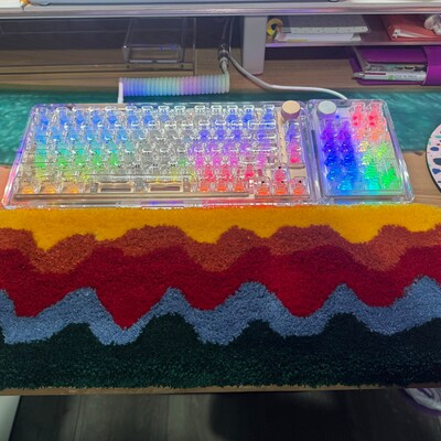 Psychic Keyboard Rug Soft Touch Rug - Etsy
