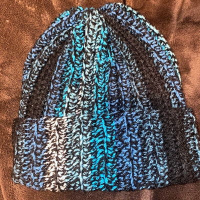 Easy Breezy Ribbed Beanie Crochet Pattern PDF Digital Download Crochet ...