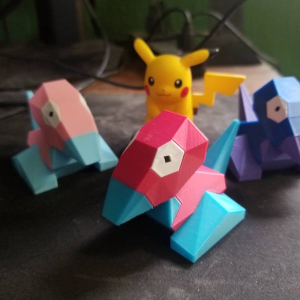 Pokemon Porygon 3D Print - Etsy