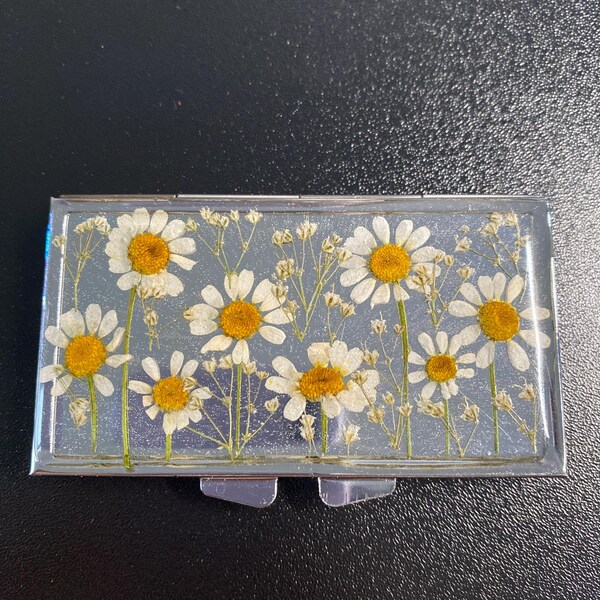 Flower Pill Case, Pill Case, 7 Day Pill Box, Pill Container 7 Sections ...