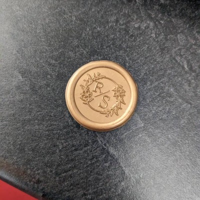 Custom Wax Seals self-adhesive Wax Seal Stickers Monogram Wax Seal ...