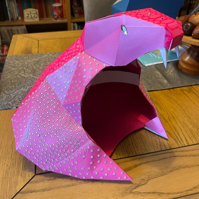 ICARUS Mask Make an Easy Winged Mask From Card With This PDF - Etsy