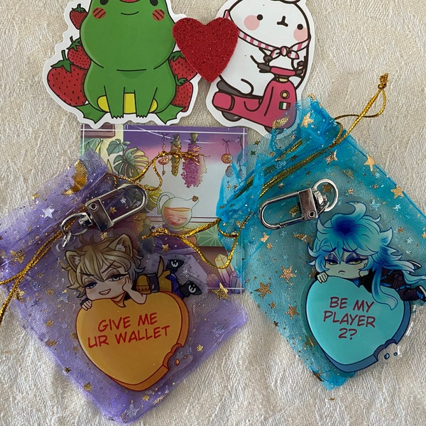 Savanaclaw Sweetheart Keychains - Etsy