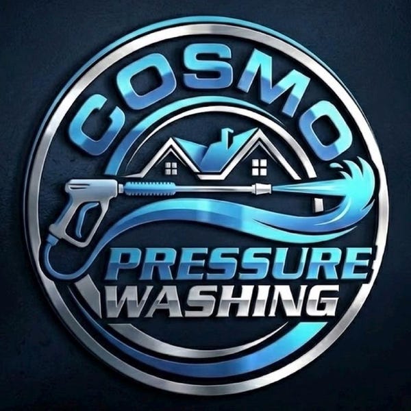 Custom Pressure Washing Logo Design: Professional Cleaning Logo - Etsy