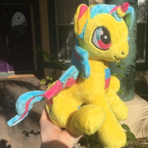 Sitting Pony PDF Plush Pattern by Noxxplush - Etsy