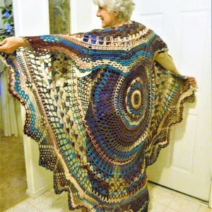 Bohemian Vest Crochet PATTERN Circle Vest Pattern/ Boho Vest Pattern ...