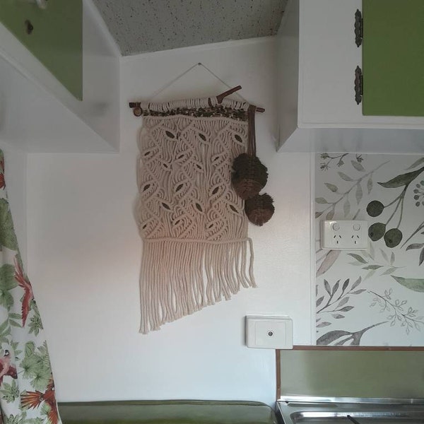 Macrame Pattern PDF Mandala Mirror, Macrame Mirror Tutorial, Boho Mirror DIY Decor, Boho Decor ...