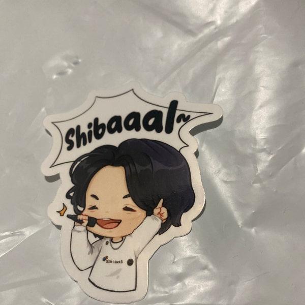 Yoongi Shibal DDAY Concert Vinyl Waterpoof Sticker | Suga Agustd ...