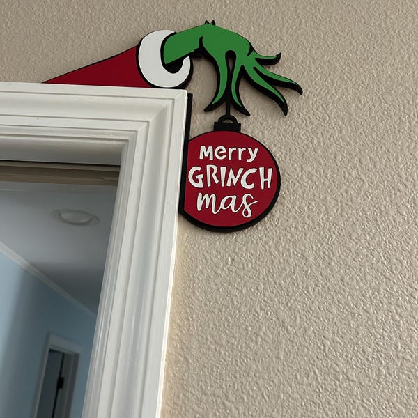 Halloween Door Corner With Spider Webs, Ghosts, and Bats. Left or Right ...