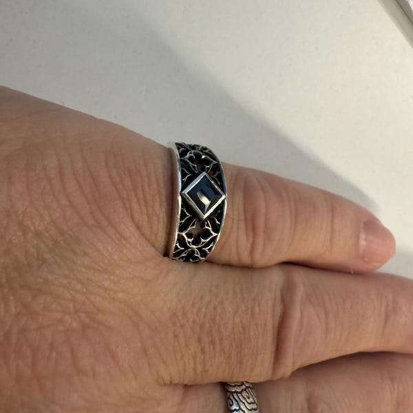 Cathedral Door Ring Church Window Ring Gothic Cathedral Ring Silver 925 ...