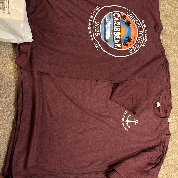 Custom Caribbean Cruise Shirt, Caribbean Cruise Tshirt, Front Back ...