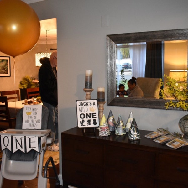 Wild One Table Sign, Where the Wild Things Are Inspired Decor, Wild One ...