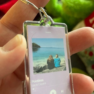 Custom Apple Music Lyrics Keychain Your Song, Your Lyrics, Uniquely ...