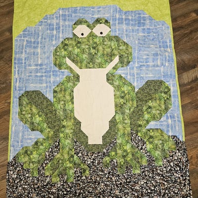 Hippo Baby Quilt Pattern in Multiple Sizes 36x42 Plus 24x28 and 48x56, Easy Quilt Pattern ...