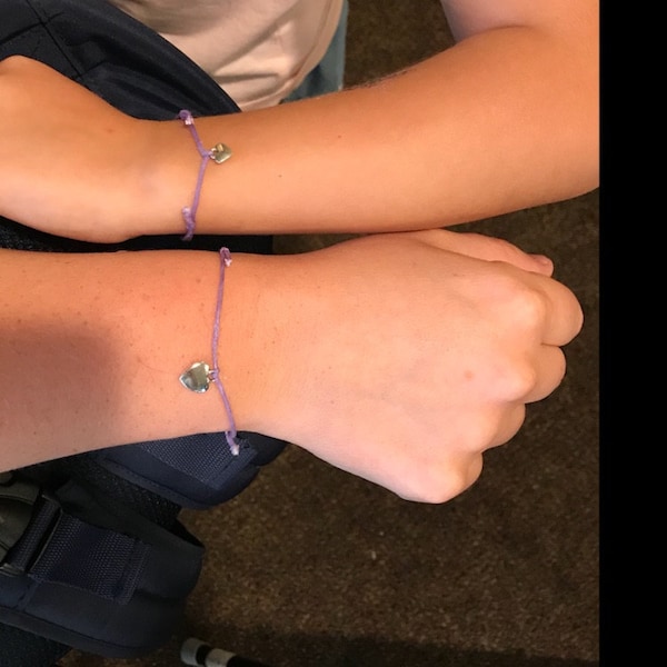 Back to School Mommy and Me Bracelet Set, First Day of School Jewelry ...