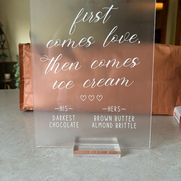 Print Your Custom Acrylic Sign — Create Your Own Minimalistic Acrylic ...