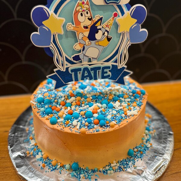 BLUEY TAILS 120g Sprinkles • Cake Decorating Australia • Sprinkle Mix ...