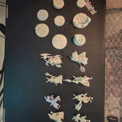 Spinosaurus 4inch Base D&D Pathfinder Fantasy 3D Printed Resin Lord of ...