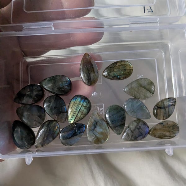 Natural LABRADORITE CABOCHON Multifire Wholesale Labradorite Gemstone ...