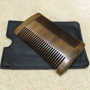 Natural Organic Bamboo Comb Set - Etsy