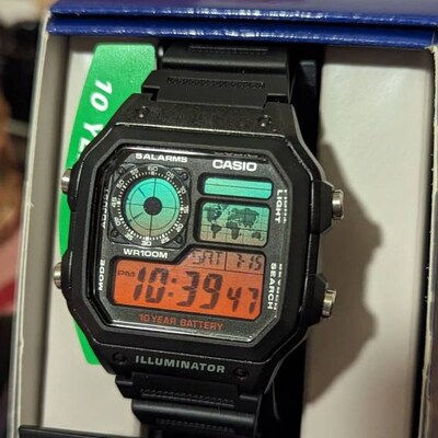 Casio AE-1200 Gradient Filter Screen - Etsy