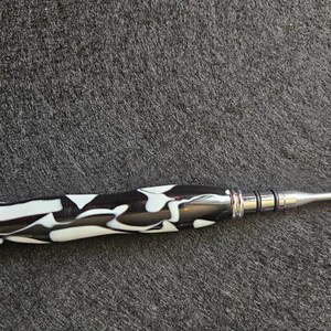 Ergonomic Crochet Hook Set in Blue Crush Resin With Interchangeable ...
