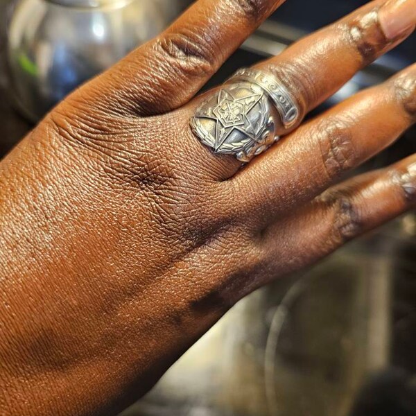 Sterling Grape Ring, Silver Fruit Ring, Grape Vine Ring, Vintage Vitis Ring Jewelry, Grape Spoon ...